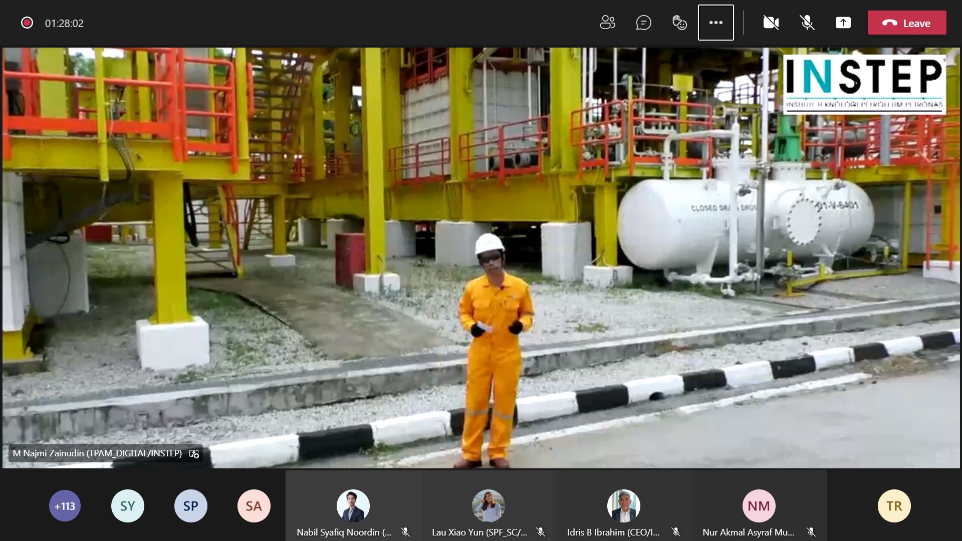 Sumitomo Corporation Made A Virtual Visit to INSTEP - INSTEP